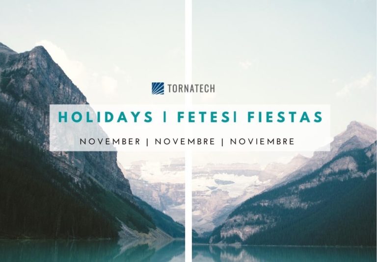 Holiday Shutdown - November 2021 - Tornatech